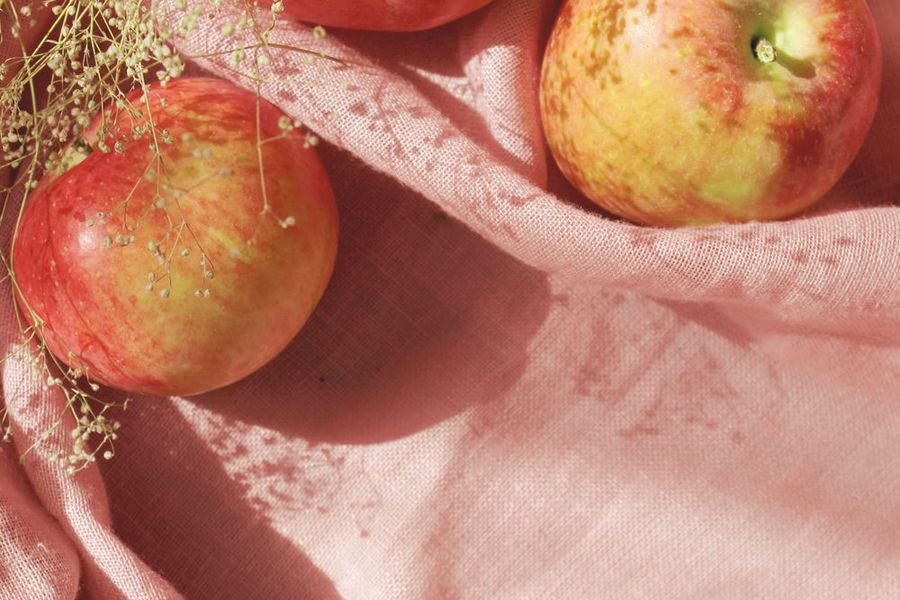 Natural beauty, ein Apfel am Tag hält Falten, Hautunreinheiten und Akne ...
