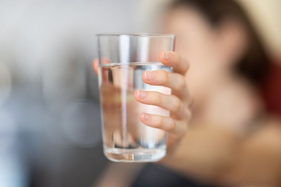 Against anxiety, stress and tension try drinking more water