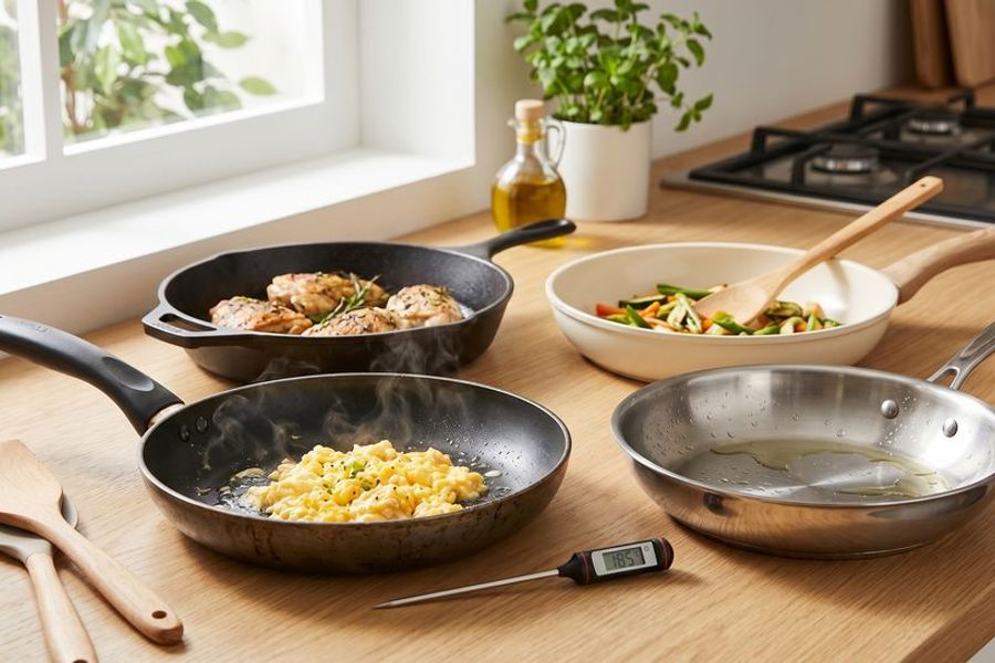 Non-stick pans: are they safe or bad for your health?