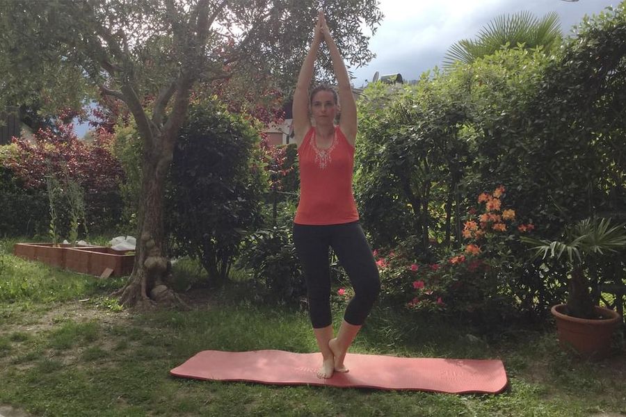 Vrksasana (Tree pose)