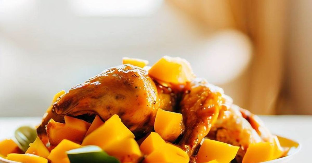 Pollo al mango