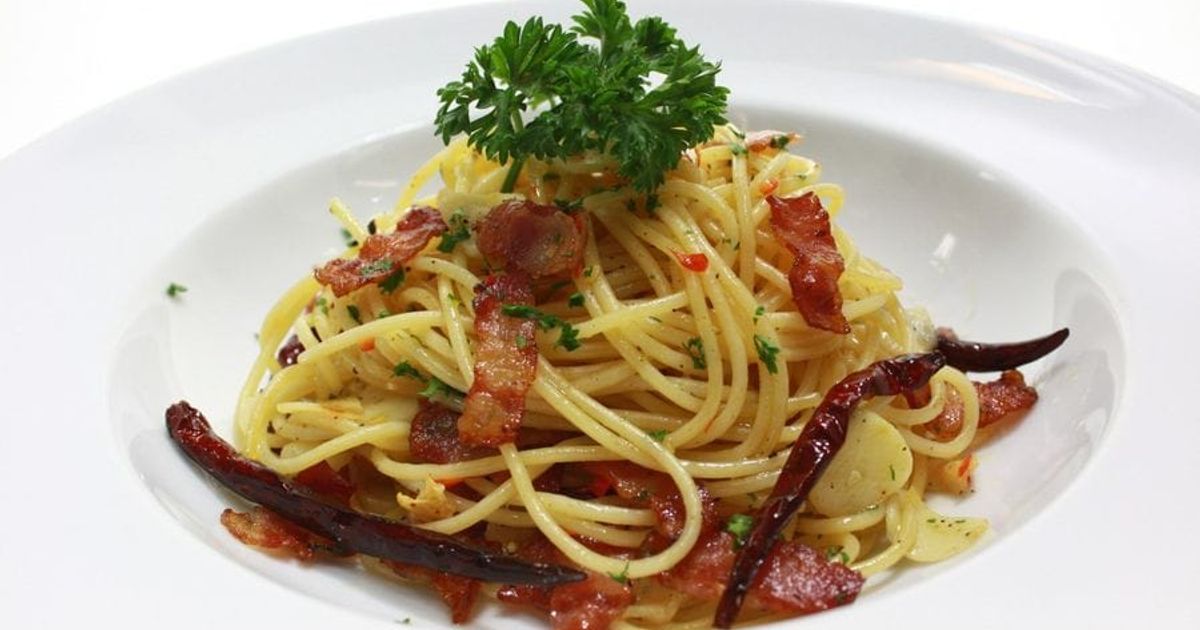 Pasta rustica al bacon